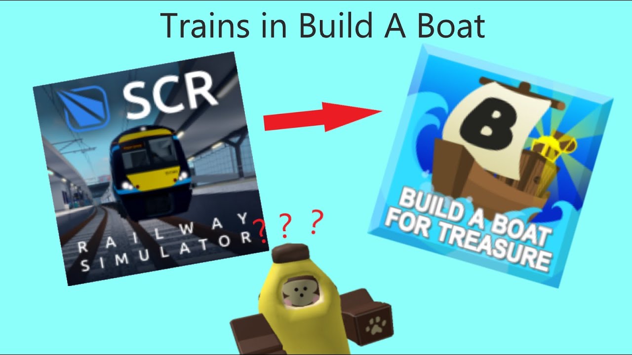 Build A Boat Railway (Trains in babft) - YouTube