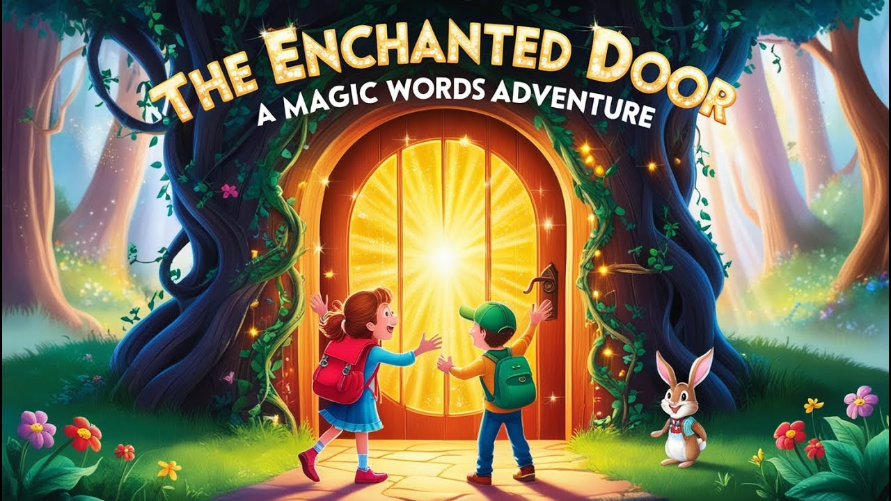 "The Enchanted Door: A Magic Words Adventure"| Bedtime Stories For Kids ...