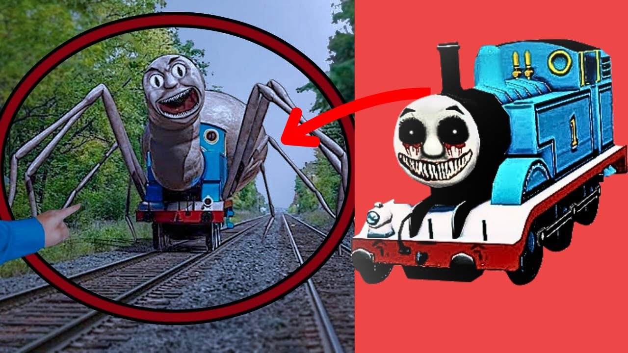 4 THOMAS.EXE REALES CAPTADOS Y VISTOS EN LA VIDA REAL - YouTube