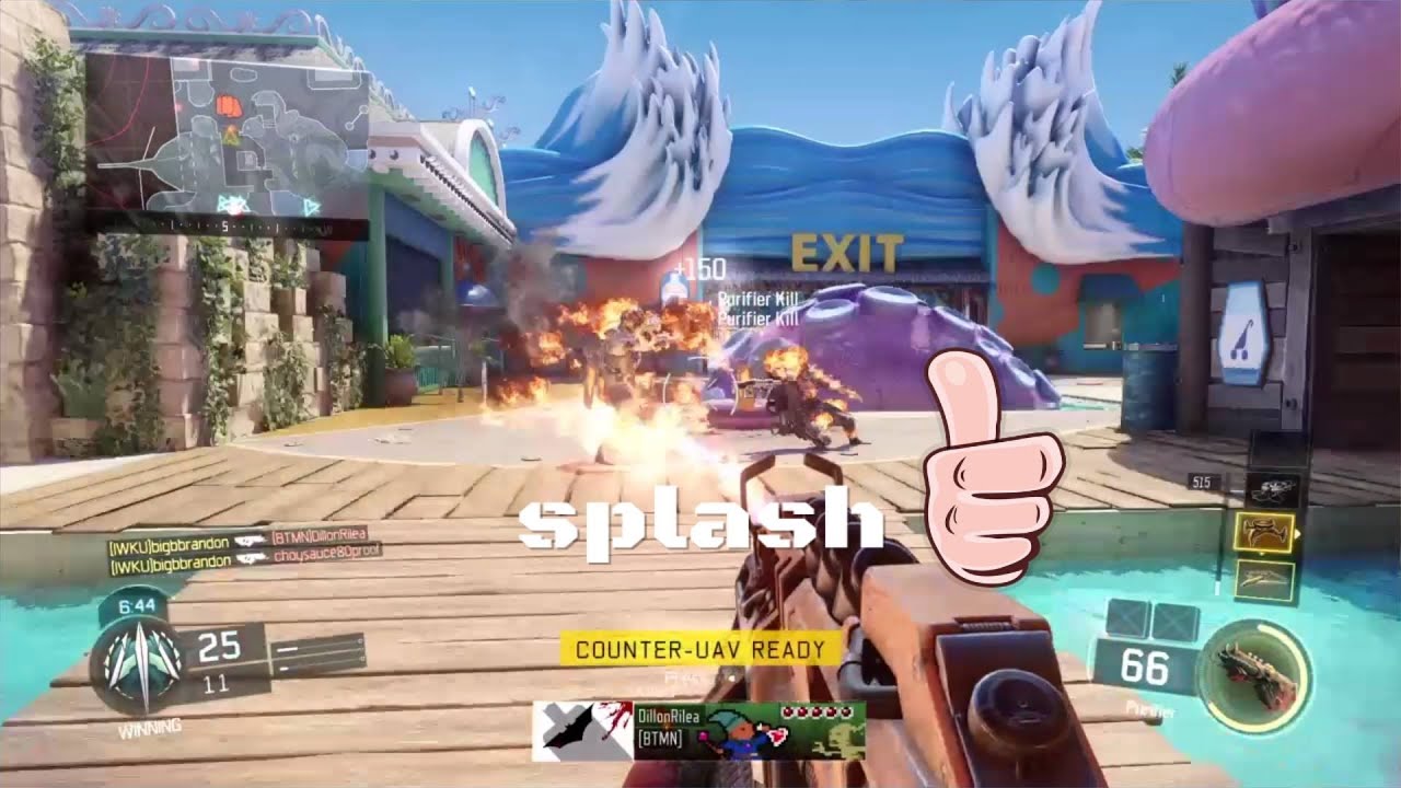 Black ops 3 splash map gameplay - YouTube