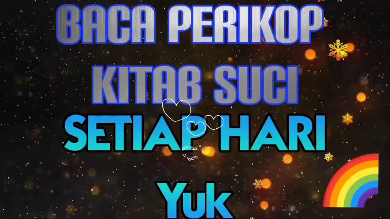 Perikop [ Kejadian 16:1-16 ] - YouTube