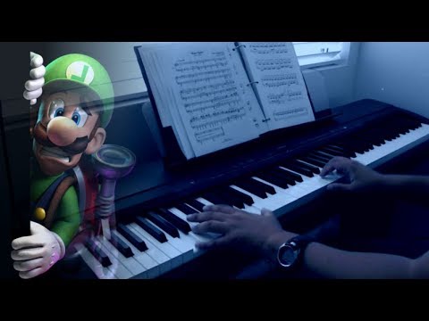 Luigi's Mansion - Main Theme (piano cover) - YouTube