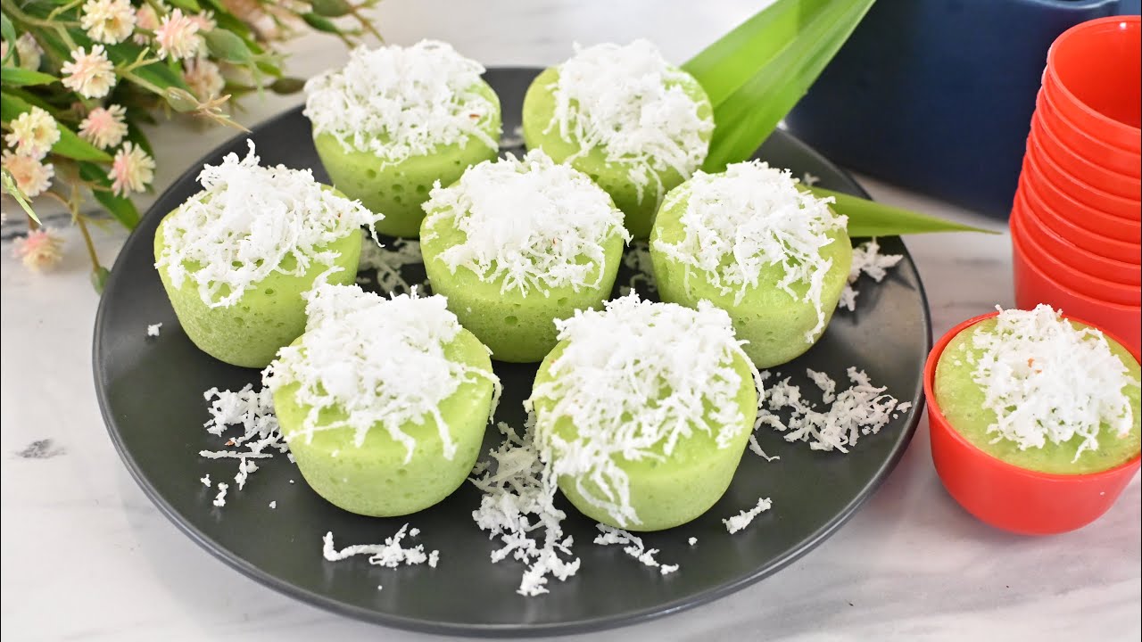 Apam Pandan Gebu Lembut Seharian - YouTube