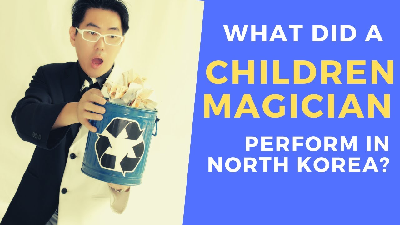 Singapore Children Magician's kids magic show in Pyongyang (North Korea ...