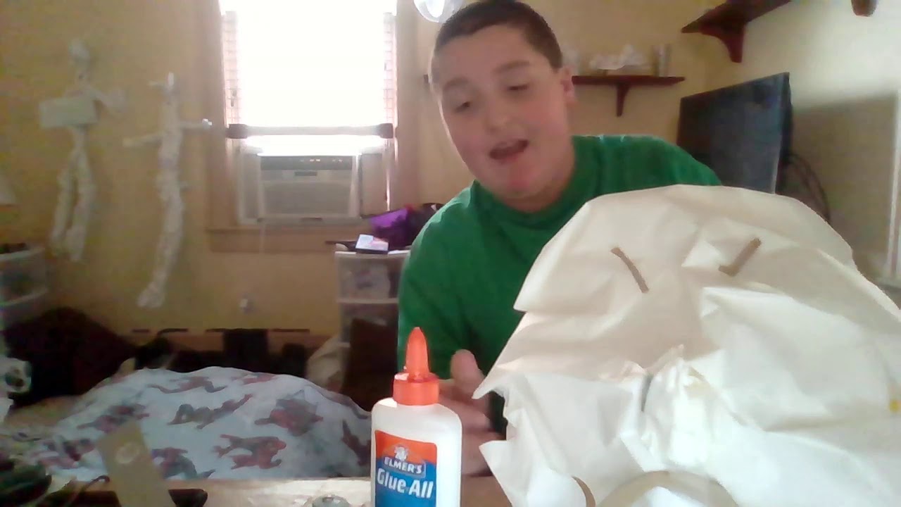 how to make baldi mask - YouTube