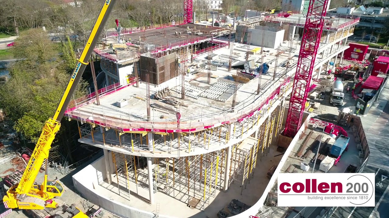 Collen Construction One South County 190418 - YouTube