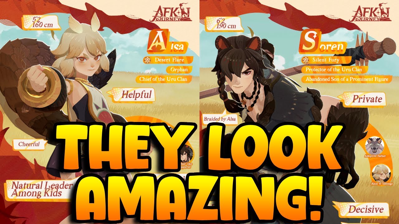 ALSA & SOREN DRIP REVEAL! | AFK Journey - YouTube