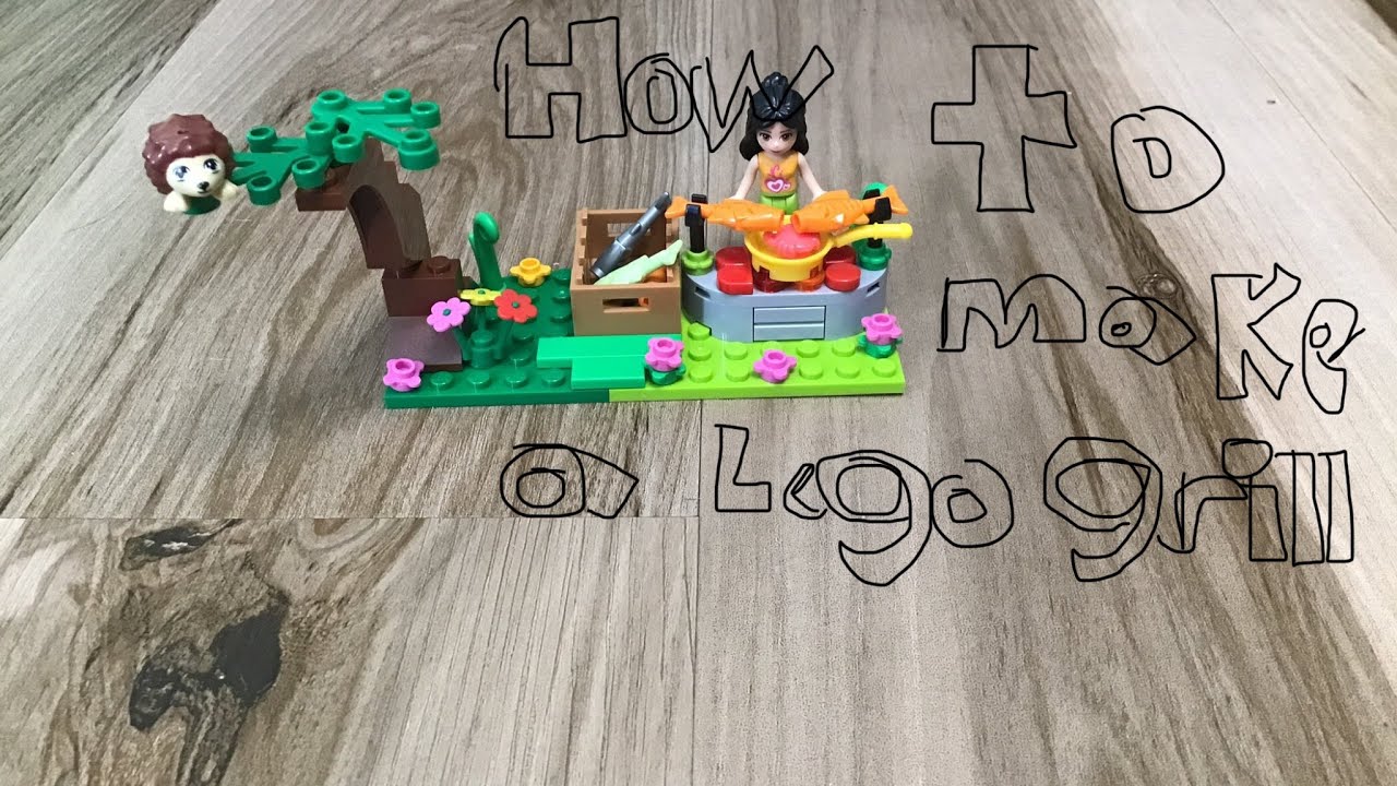 How to make a Lego grill - YouTube