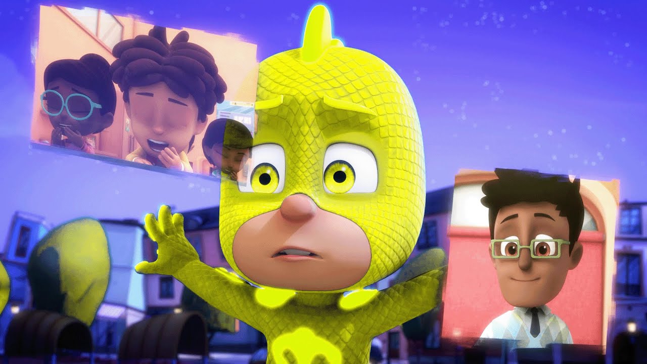 Yellow Gekko | Speak UP, Gekko! | PICK YOUR FAV COLOR | PJ Masks Funny ...