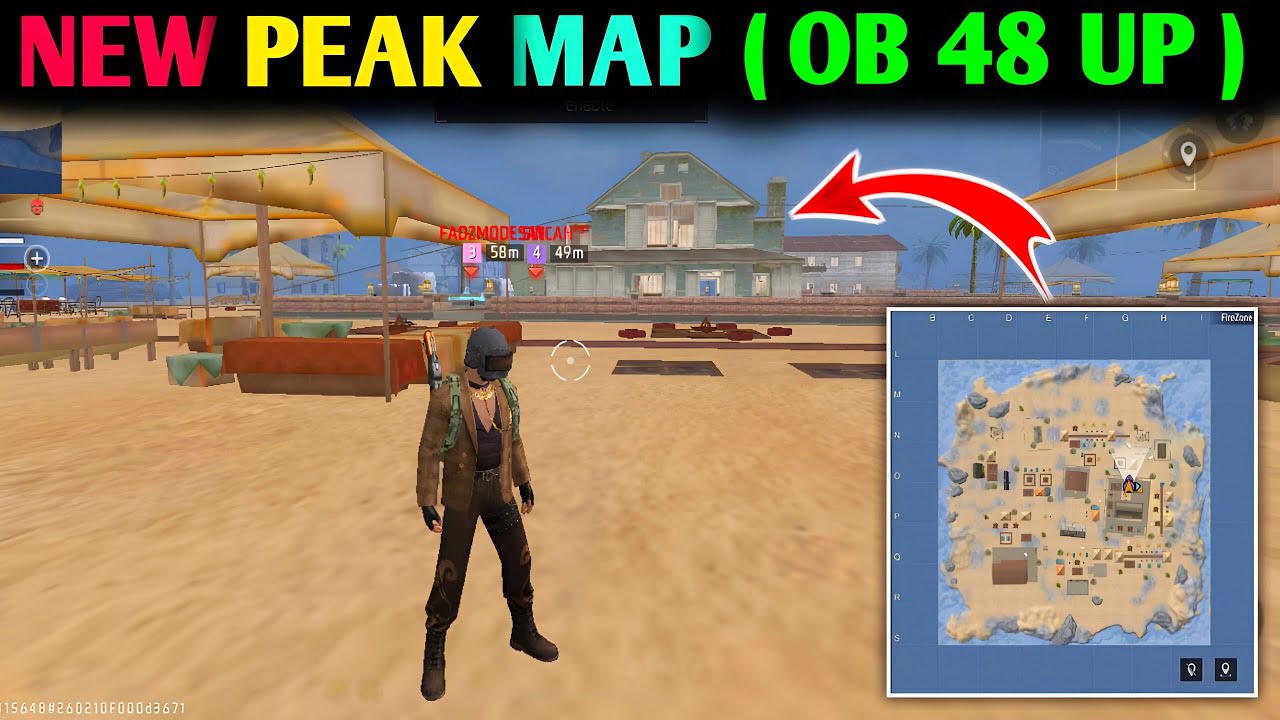 🤯New Peak Map in Free Fire Ob48 Update old Peak Map FF | Harsh78 - YouTube