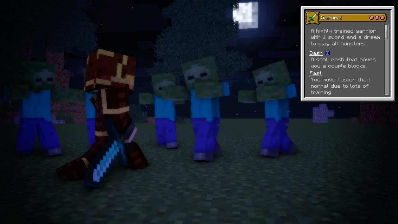 Minecraft Origins Mod: The Samurai Origin (Custom Origin Showcase ...