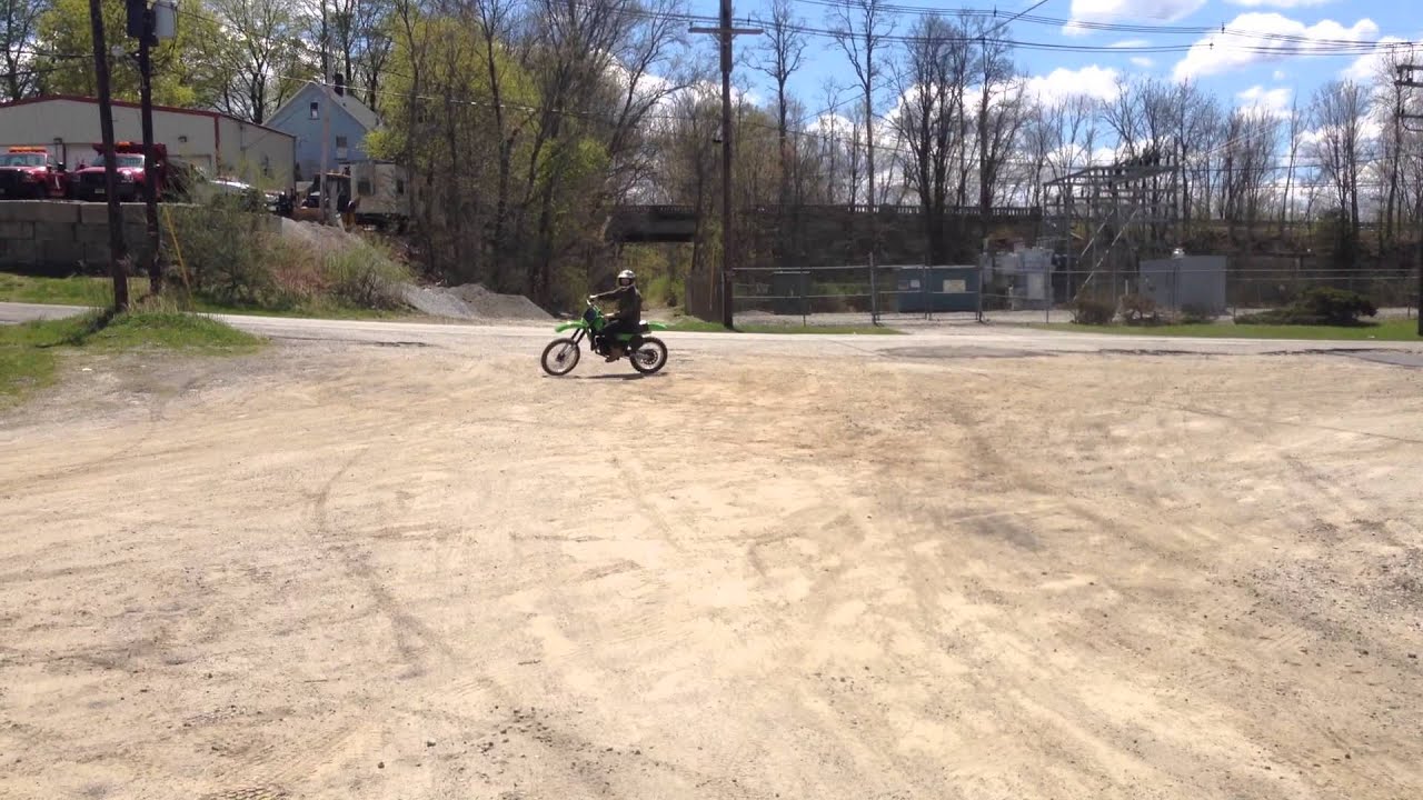 Restored 1981 Kawasaki KX125 - YouTube