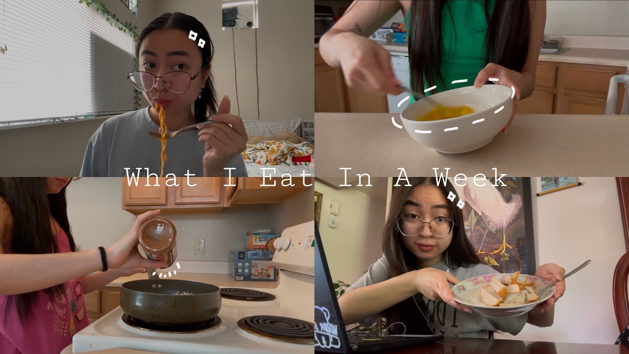 What I eat as a university student🍜: cooking, realistic, simple, food ...