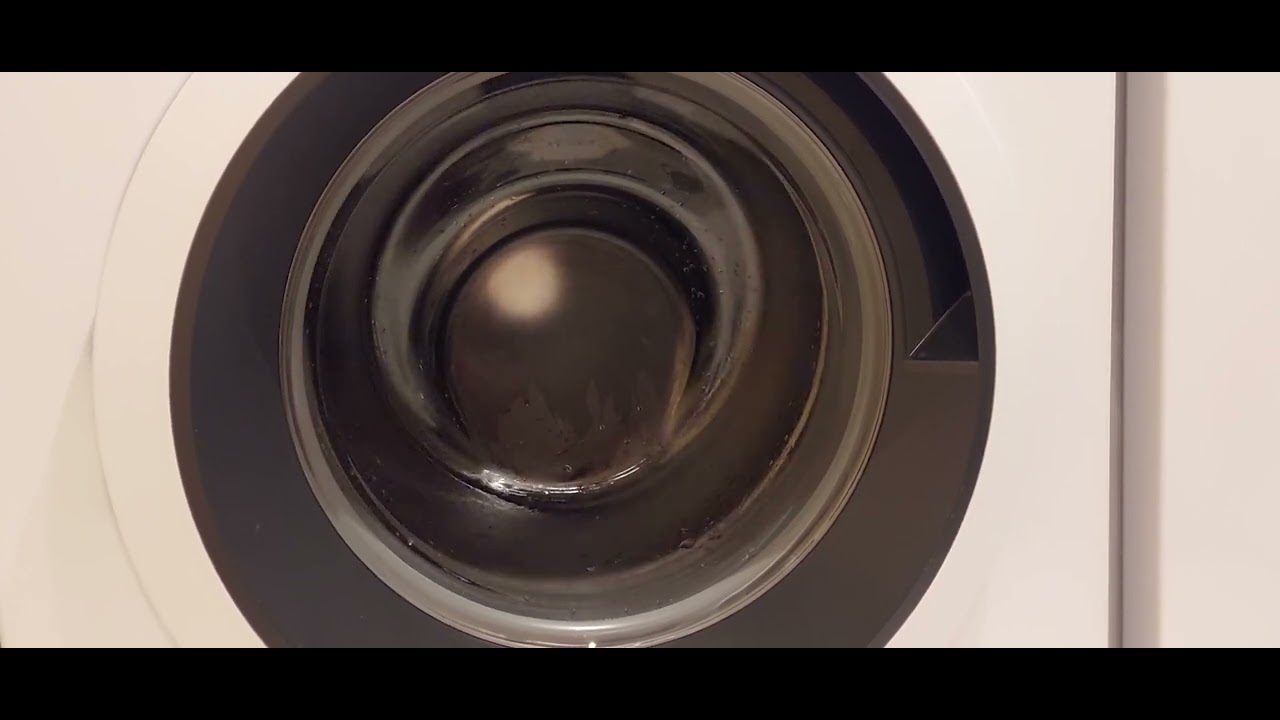 Bosch final spin 1400rpm reduced speed due to unbalanced spin. - YouTube