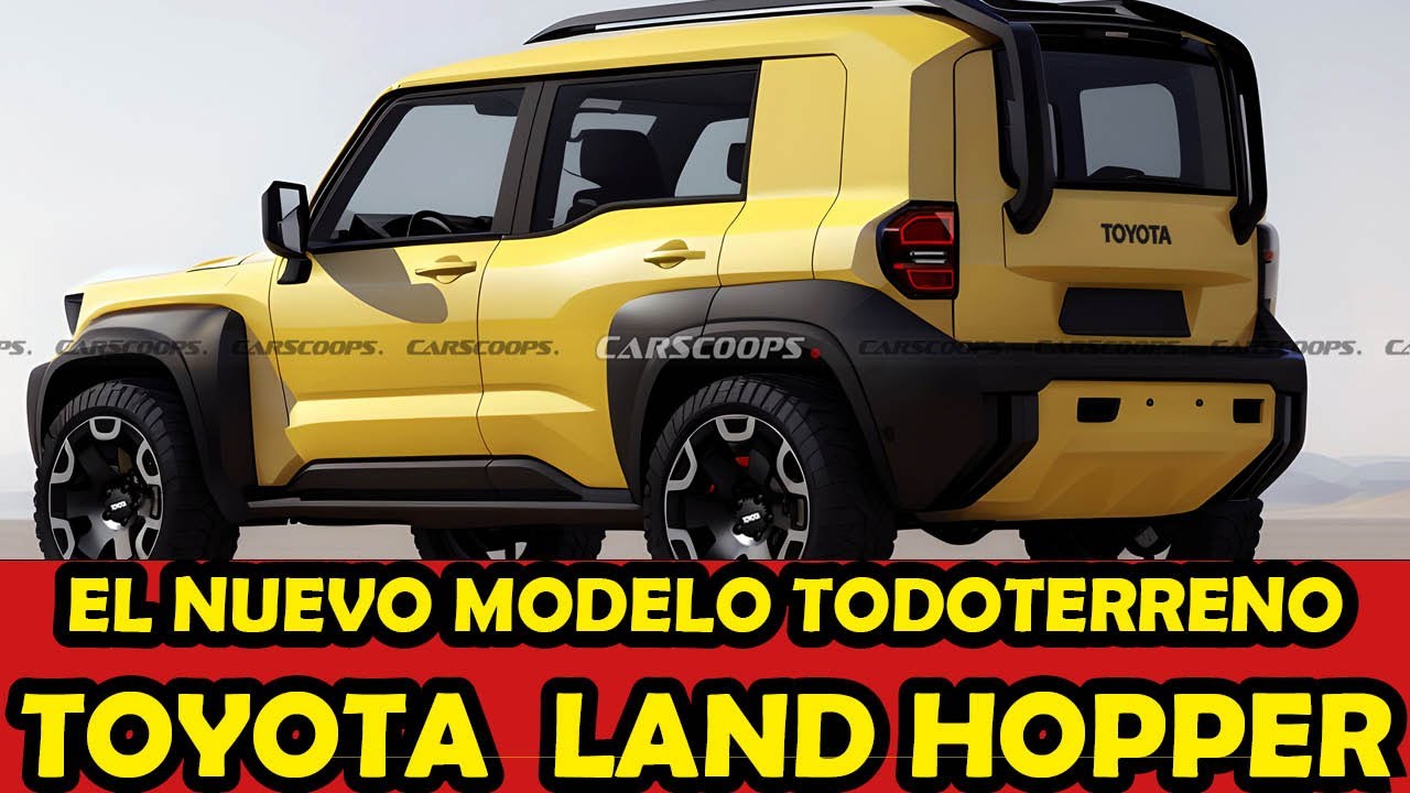 Toyota Land Hopper: Land Cruiser miniatura en precio y en tamaño - YouTube