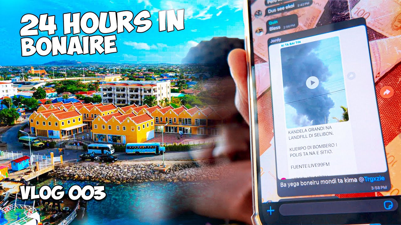 🏝️24 HOURS IN BONAIRE WITH BJAY | #Bonaire 🇧🇶 // VLOG 003 🏝️ - YouTube