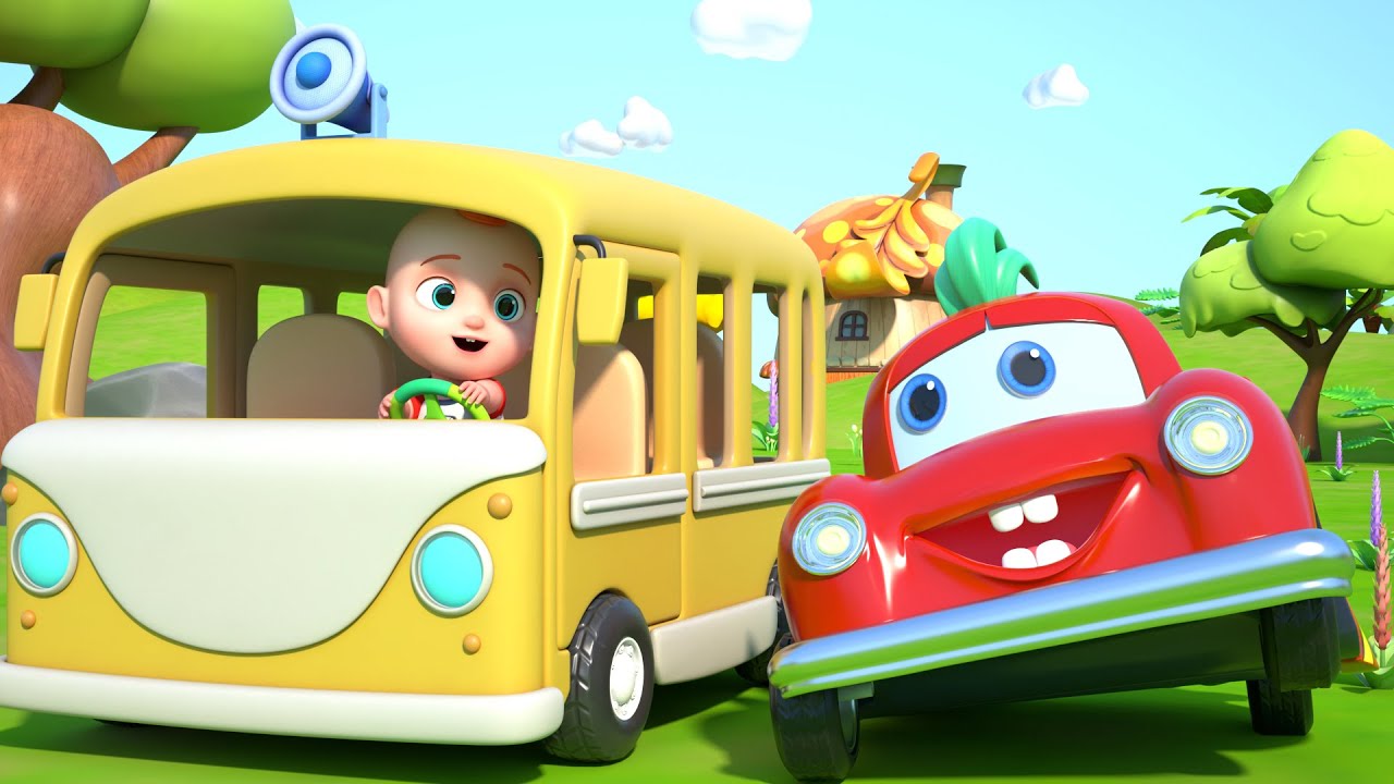 Las ruedas del autobús | Canciones Infantiles | LoLo en Español - YouTube