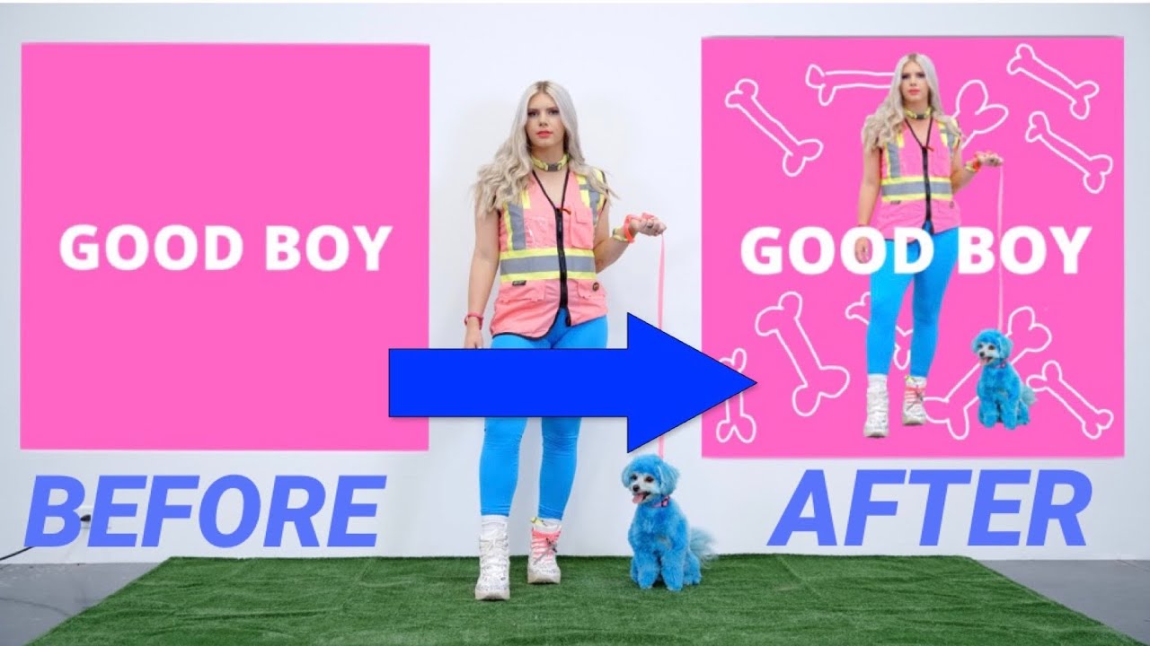 How i made my GOOD BOY cover art - YouTube