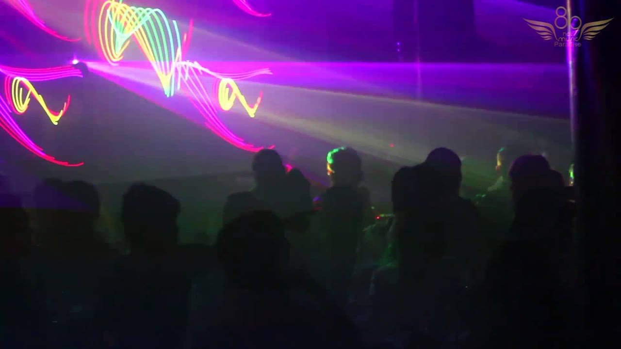 Paradise 89 Club - Lazer Show - YouTube