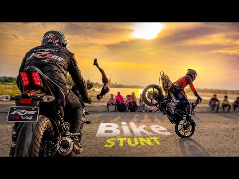Epic Bike Stunts + Crazy Backflips + Football Skills ! 