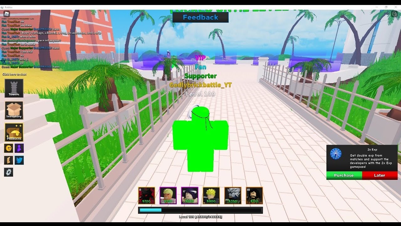 Support units only (Ultimate tower defense simulator) - YouTube