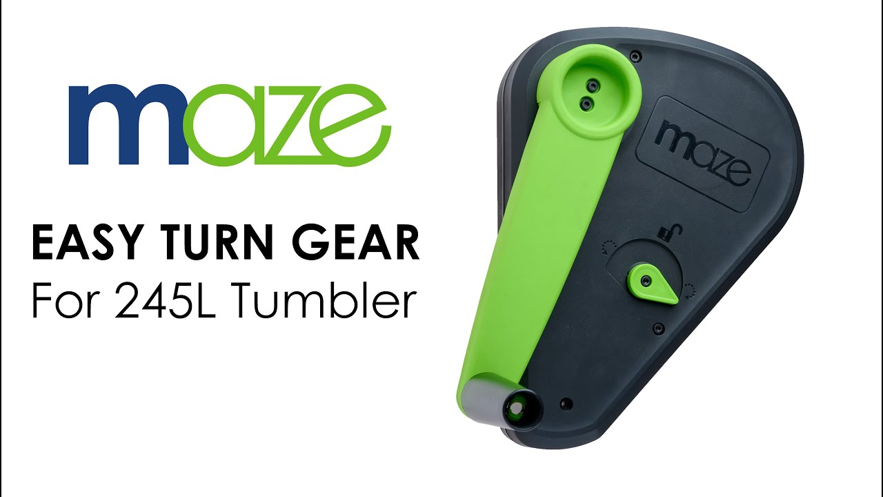 EASY TURN Gear for Maze 245L Compost Tumbler - Replacement Instructions ...