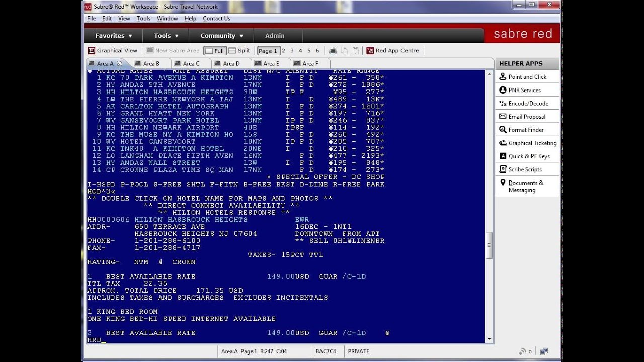 Let's Discover - Sabre Virtual Payments (demonstration) - YouTube