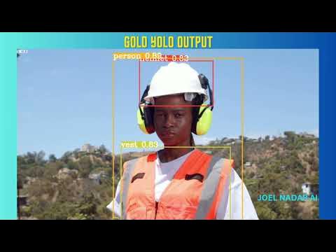 Gold Yolo Output on PPe Kits detection - YouTube