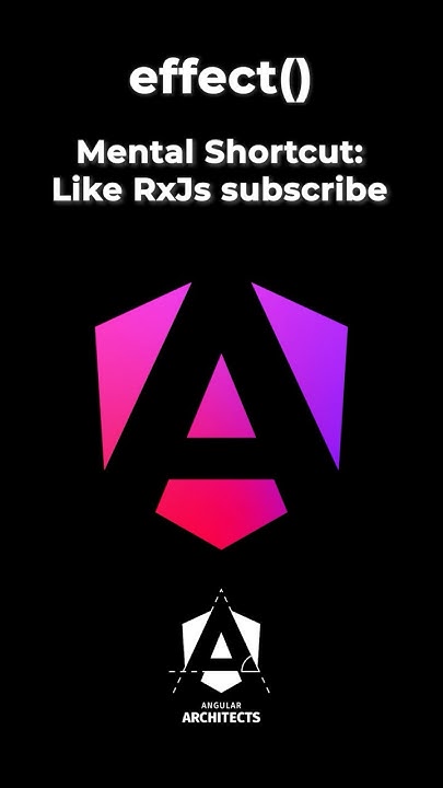 Angular's effect(): Mental Shortcut: Like RxJs' subscribe #angular #coding #programming - YouTube