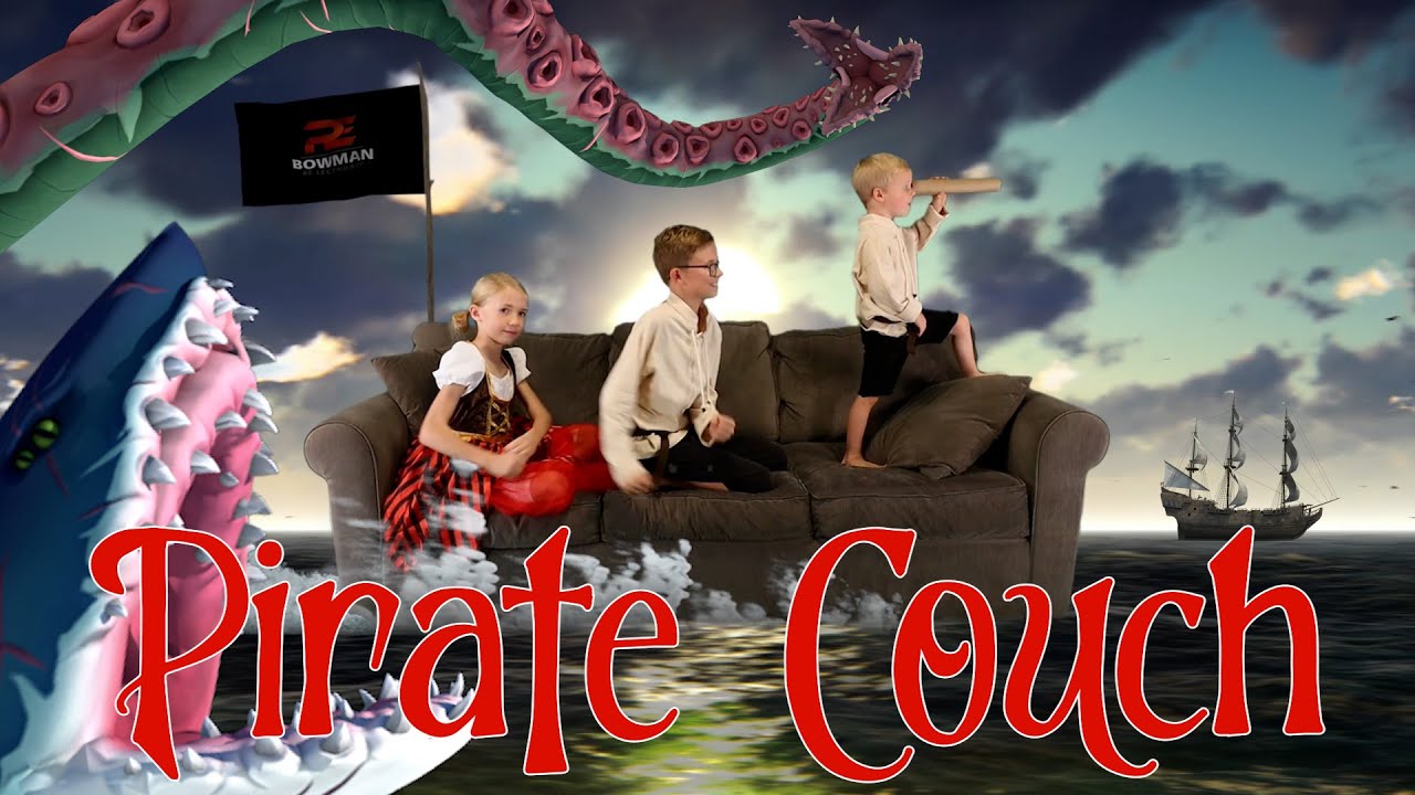 Pirate Couch Adventure Workout For Kids | Exercises For Kids | PE ...