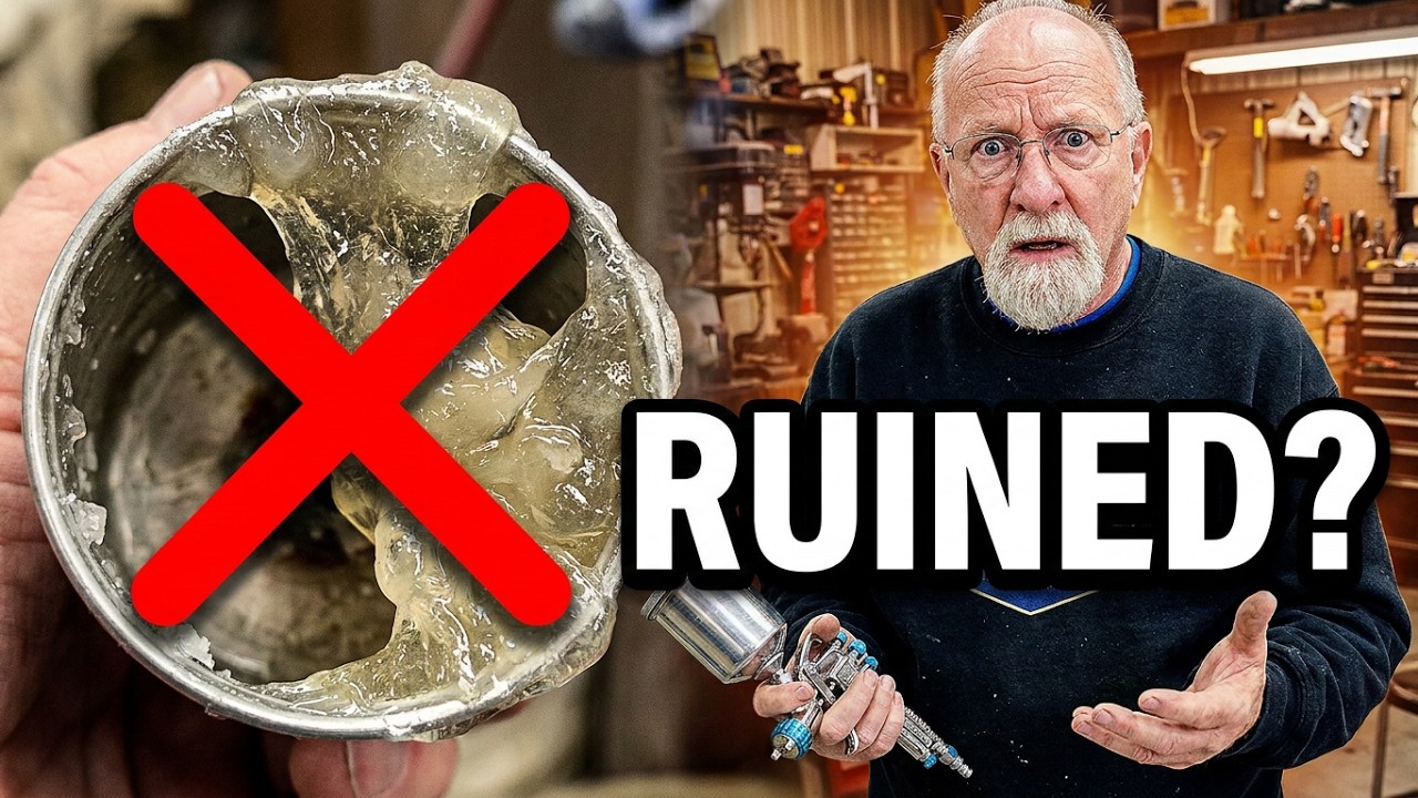 I Almost Ruined my Spray Gun! - YouTube
