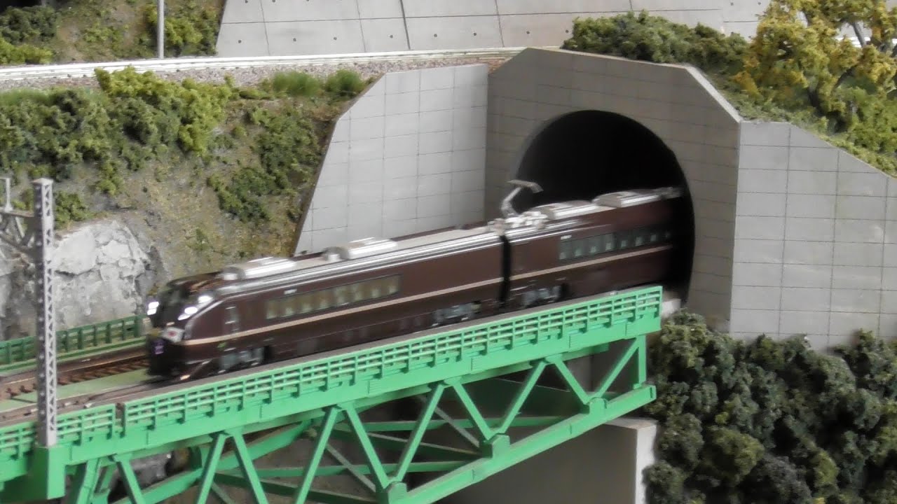 【あの茶色の車両は何？】JR東日本 E655系「なごみ」他 6月12日のホビーセンターカトーのレイアウト（山間編） 鉄道模型の世界3終 - YouTube