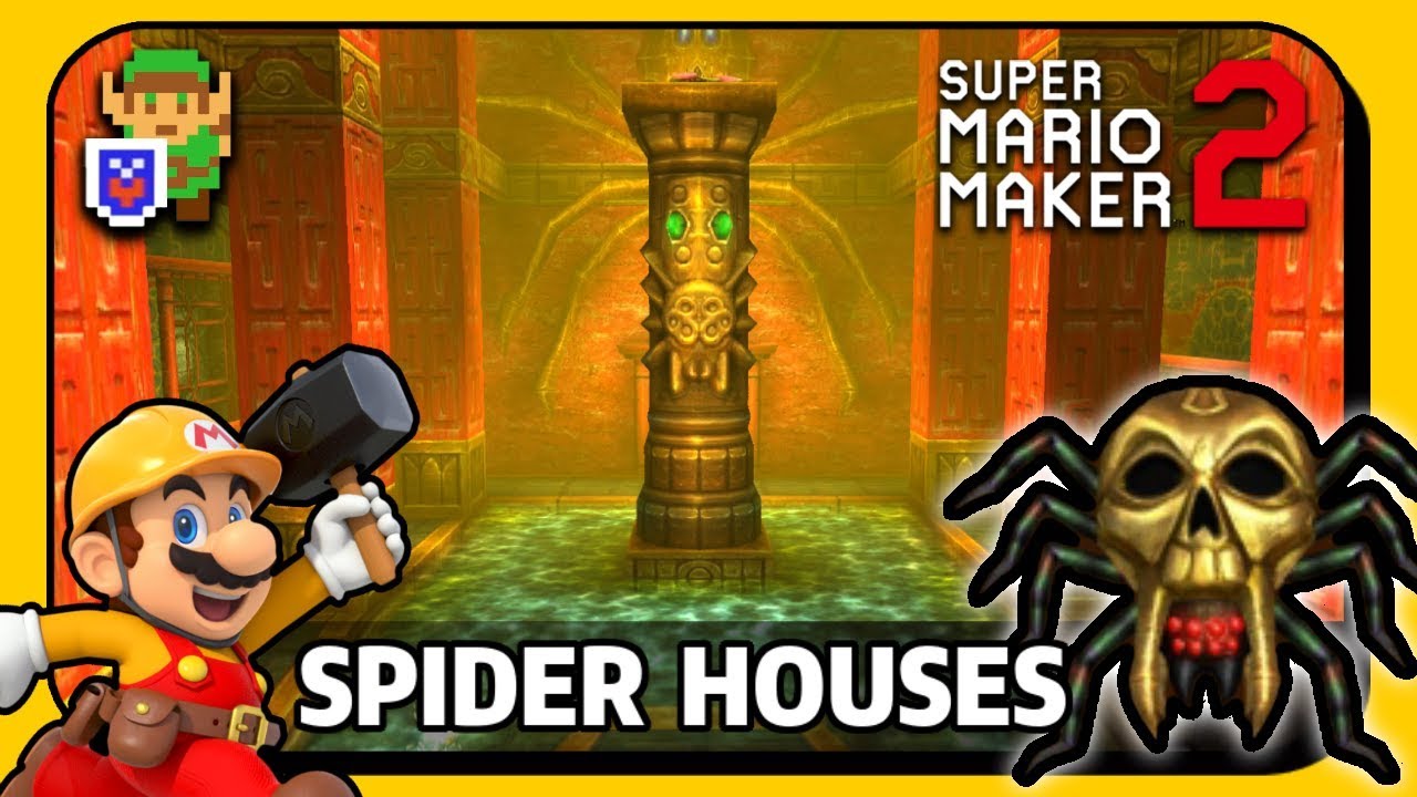 Swamp & Oceanside Spider Houses (Majora's Mask) - Super MArio Maker 2 ...