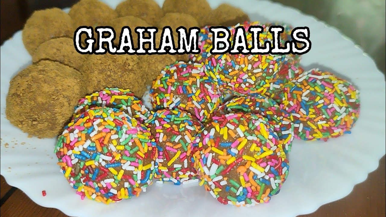 GRAHAM BALLS RECIPE By Jims Cooking - YouTube