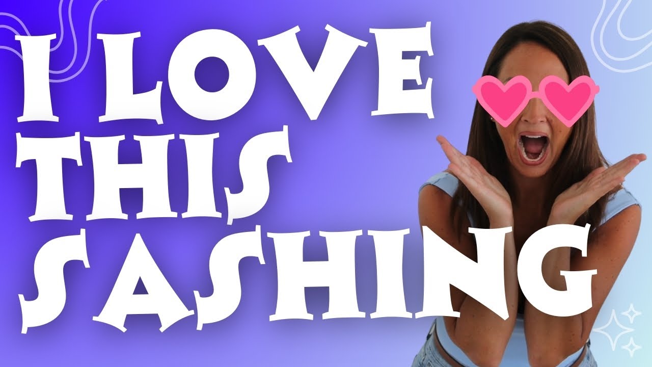 Quilt a 1" Tumbling Block in 2" Sashing | Easy Ruler Quilting Tutorial ...