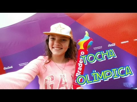 Passagem da Tocha Olímpica no Guarujá