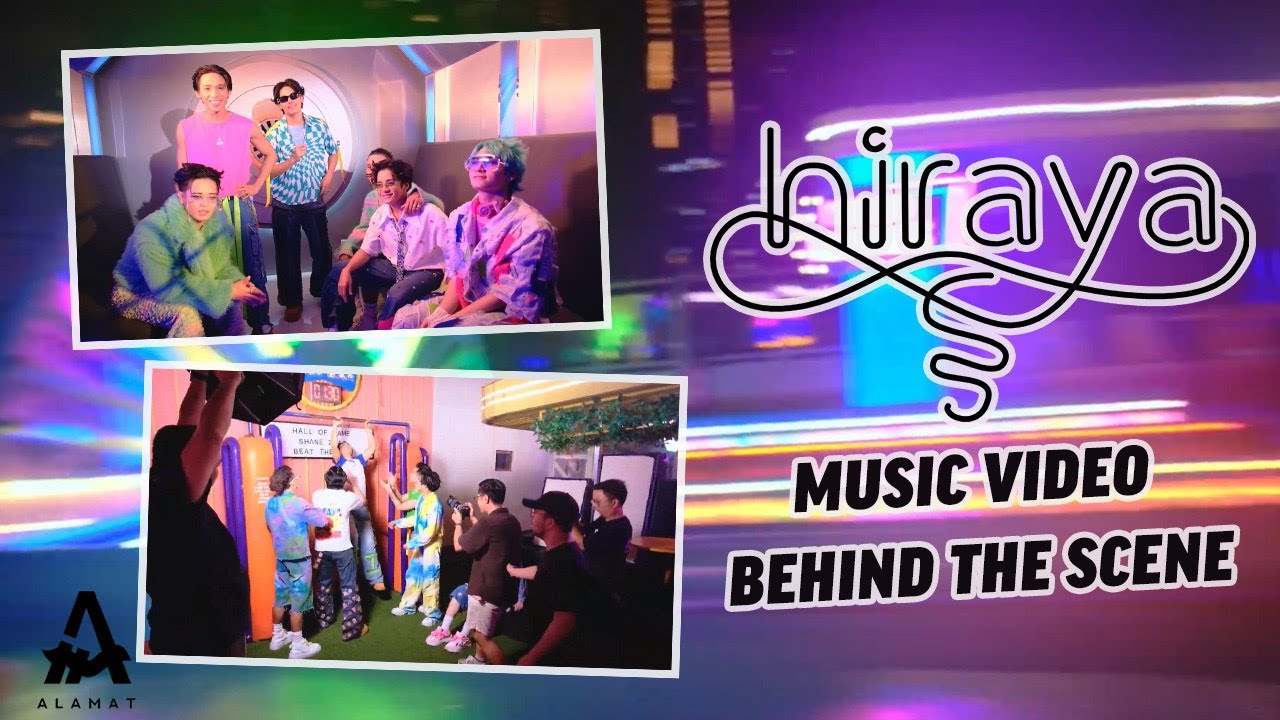 ALAMAT - [VLOG] Making of ‘Hiraya’ M/V - YouTube