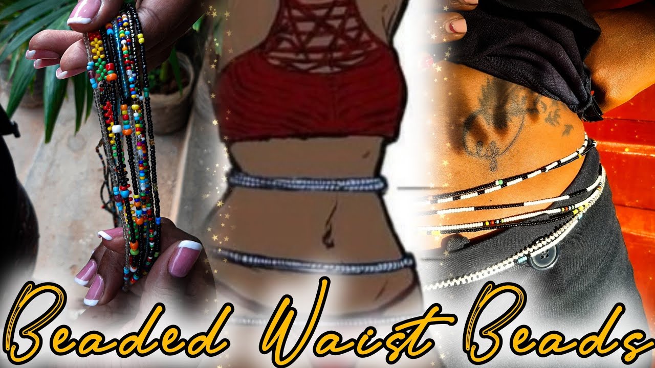Assorted Beaded Belly Waist chains Design - YouTube