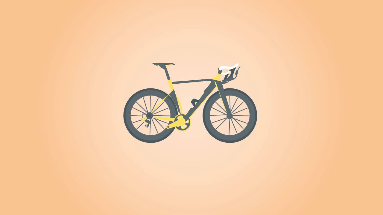 bike animation - YouTube