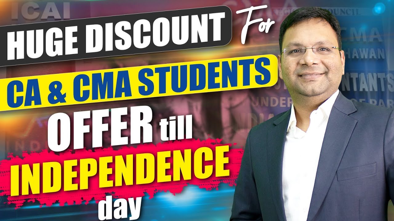 Huge Discount offer for CA CMA Students | Gifts for CA CMA Student ...