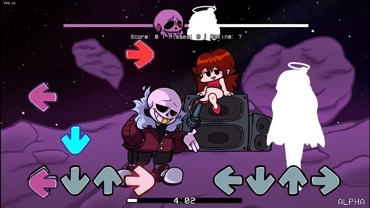 FNF x fallen stars (our broken constellations) pero Cristel lo canta ...