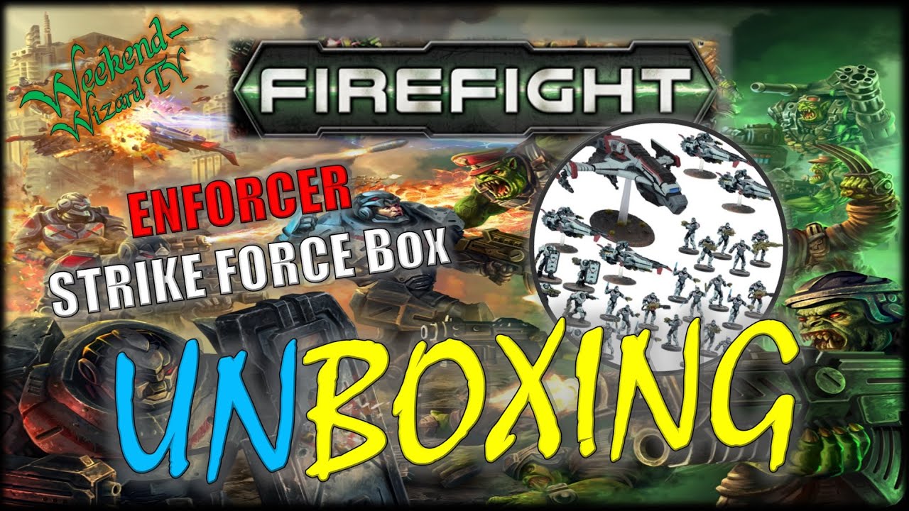 FIREFIGHT - ENFORCER STRIKE BOX - Unboxing - YouTube