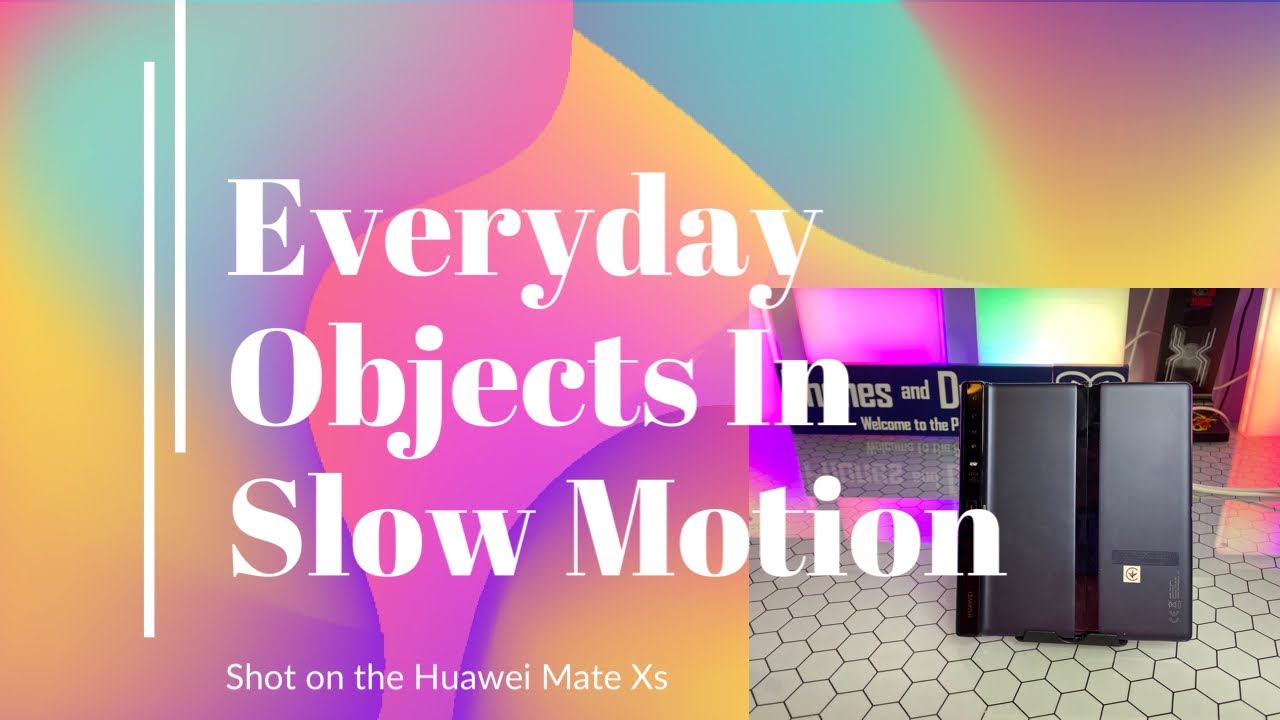 Everyday Objects In Slow Motion | Shot On Mate Xs | - YouTube