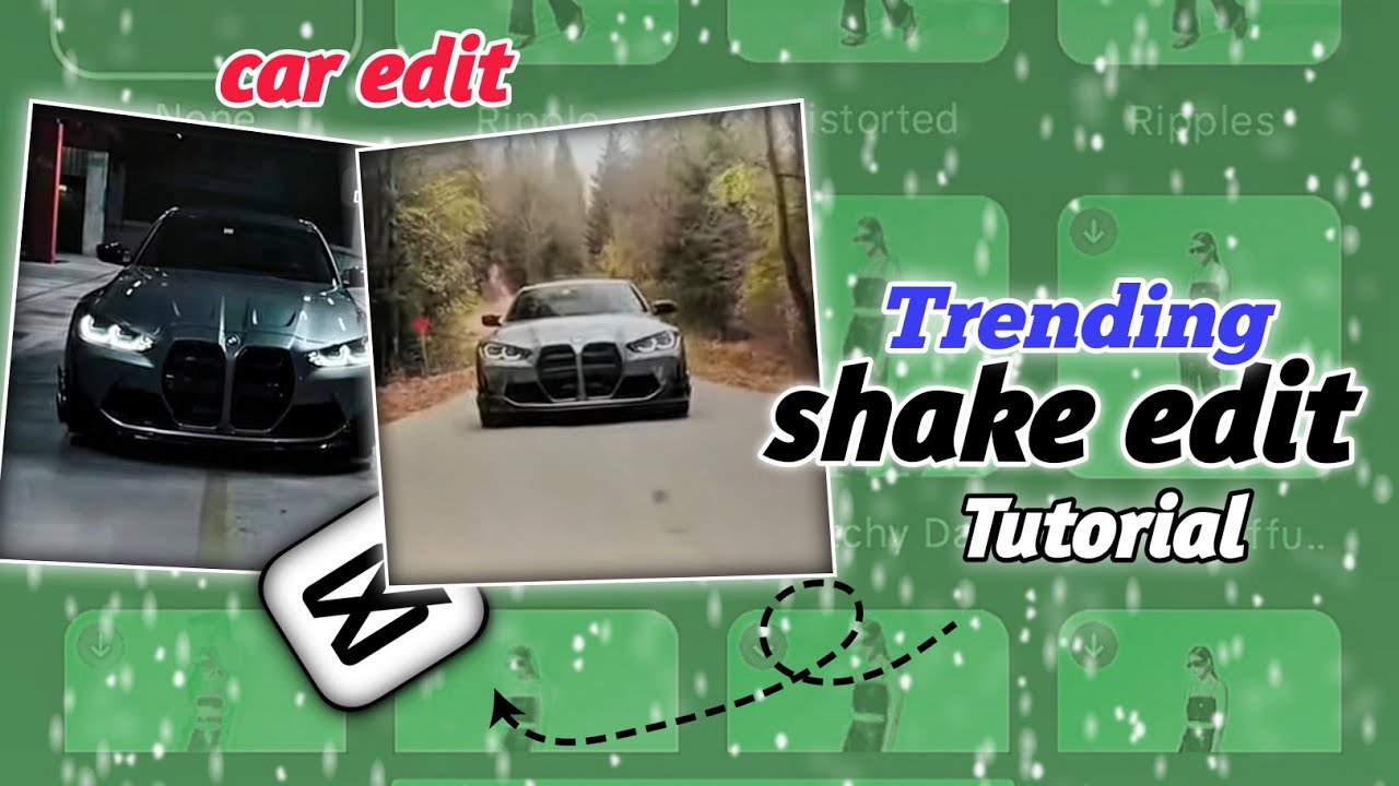 "Trending Car Shake Edit"- Step By Step Tutorial 🔥 #videoediting # ...
