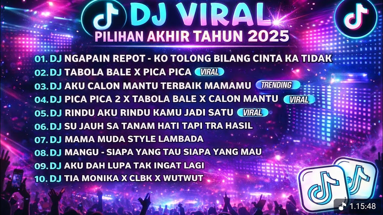[NO IKLAN] LAGU DJ VIRAL PILIHAN AKHIR TAHUN 2025🎵LAGU DJ TIKTOK VIRAL ...