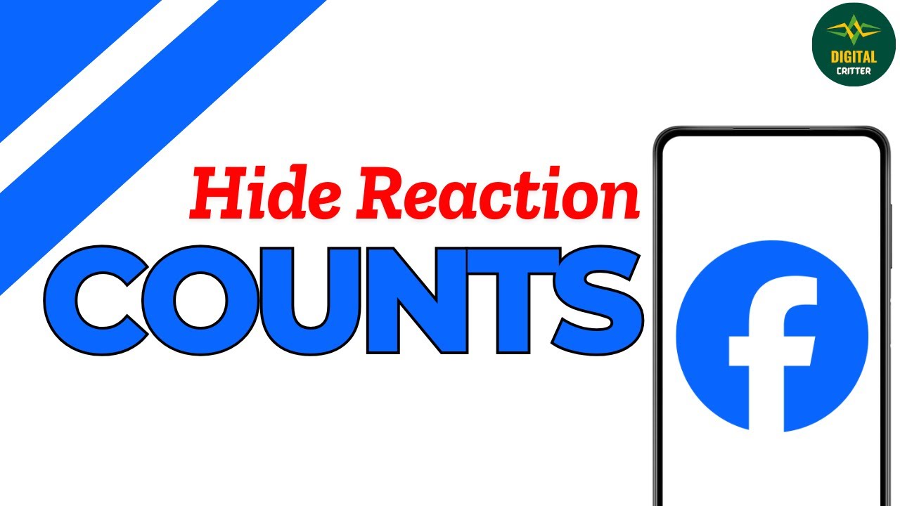 How to Hide Reaction Counts on Facebook ? - YouTube