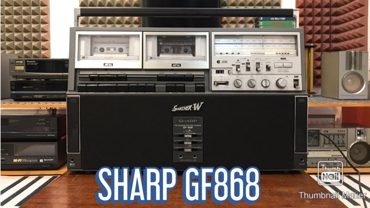 Sharp GF 868 máy rất đẹp & chuẩn (đã bán ) - YouTube
