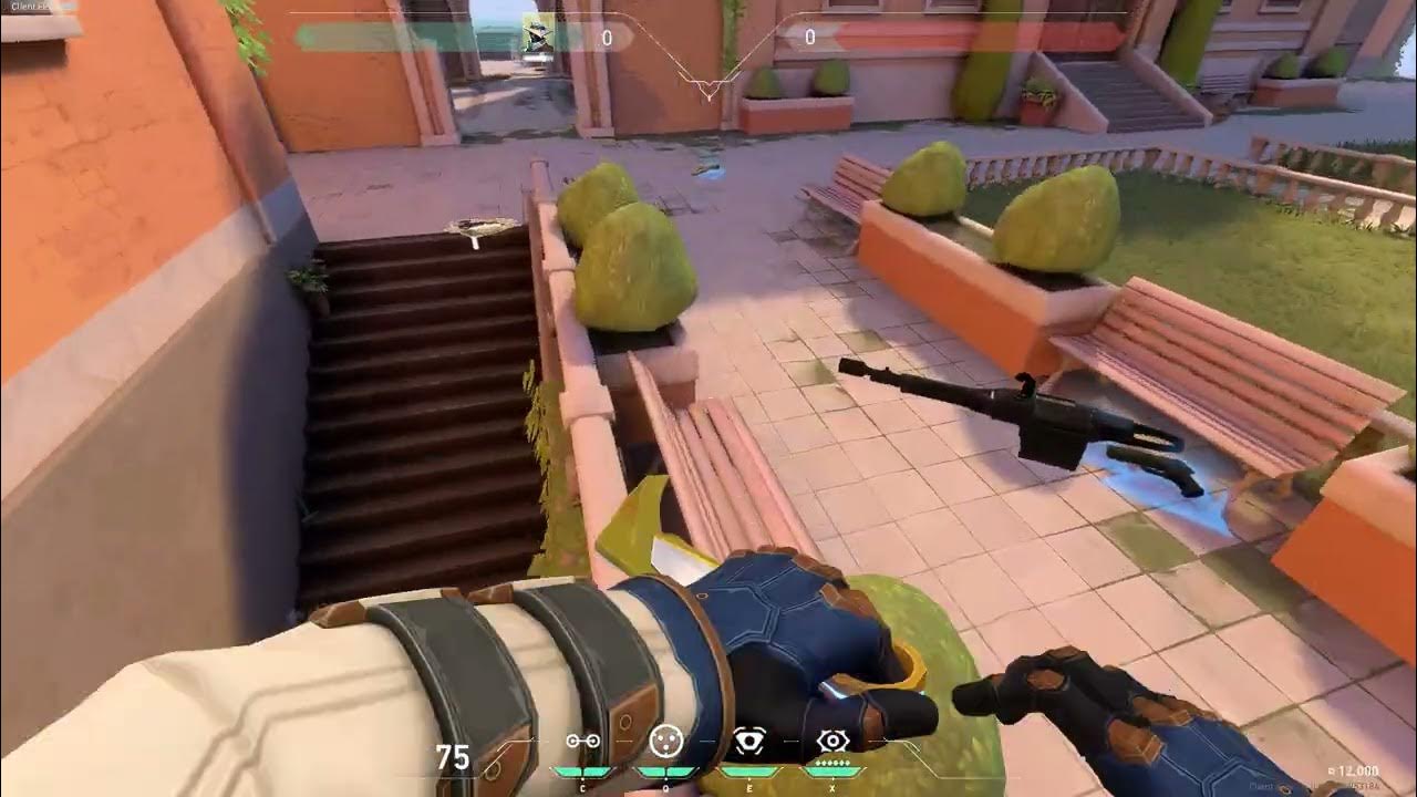 Valorant one pixel jump - YouTube