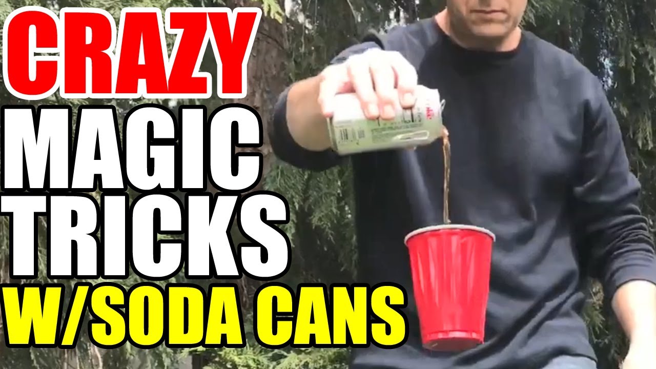 5 CRAZY Tricks With A SODA CAN YouTube 5-crazy-tricks-with-a-soda-can-youtube