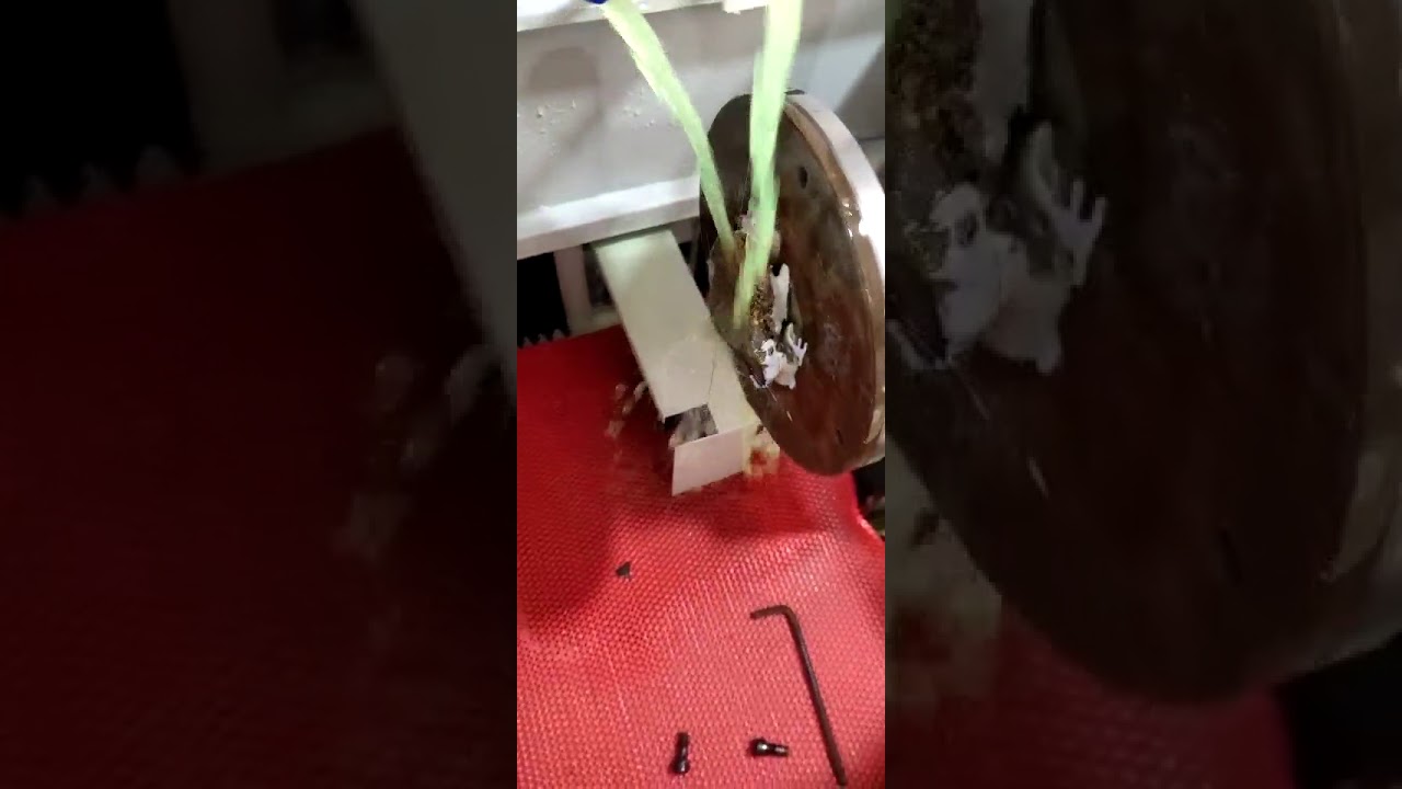 Cutting Meteorite with Diamond wire saw - YouTube